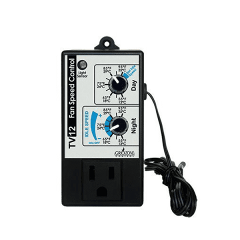TV12 DAY / NIGHT VARIABLE SPEED FAN CONTROLLER WITH IDLE SETTING ...